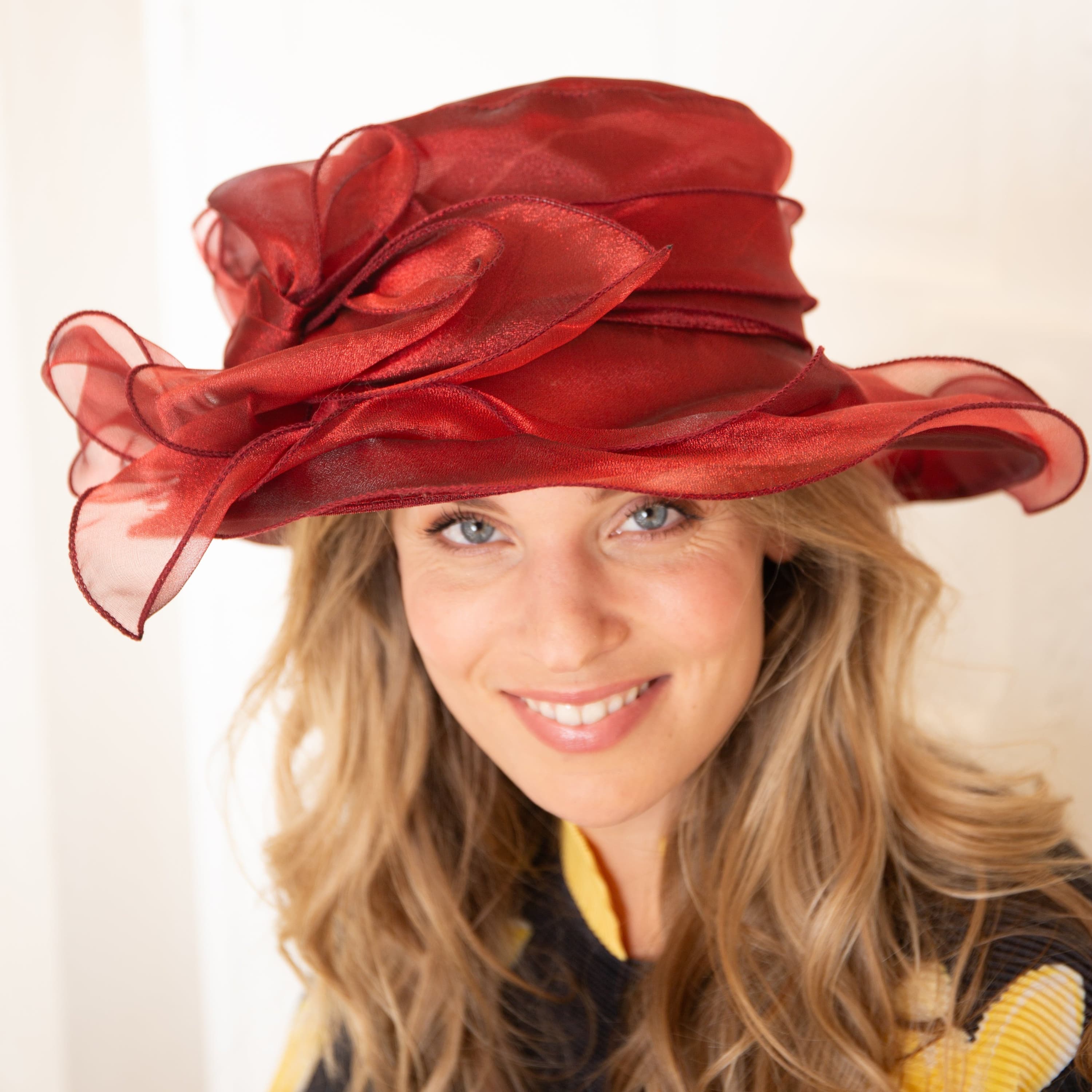 Laura Vita - Exclusive Sertine organza hat | Hats