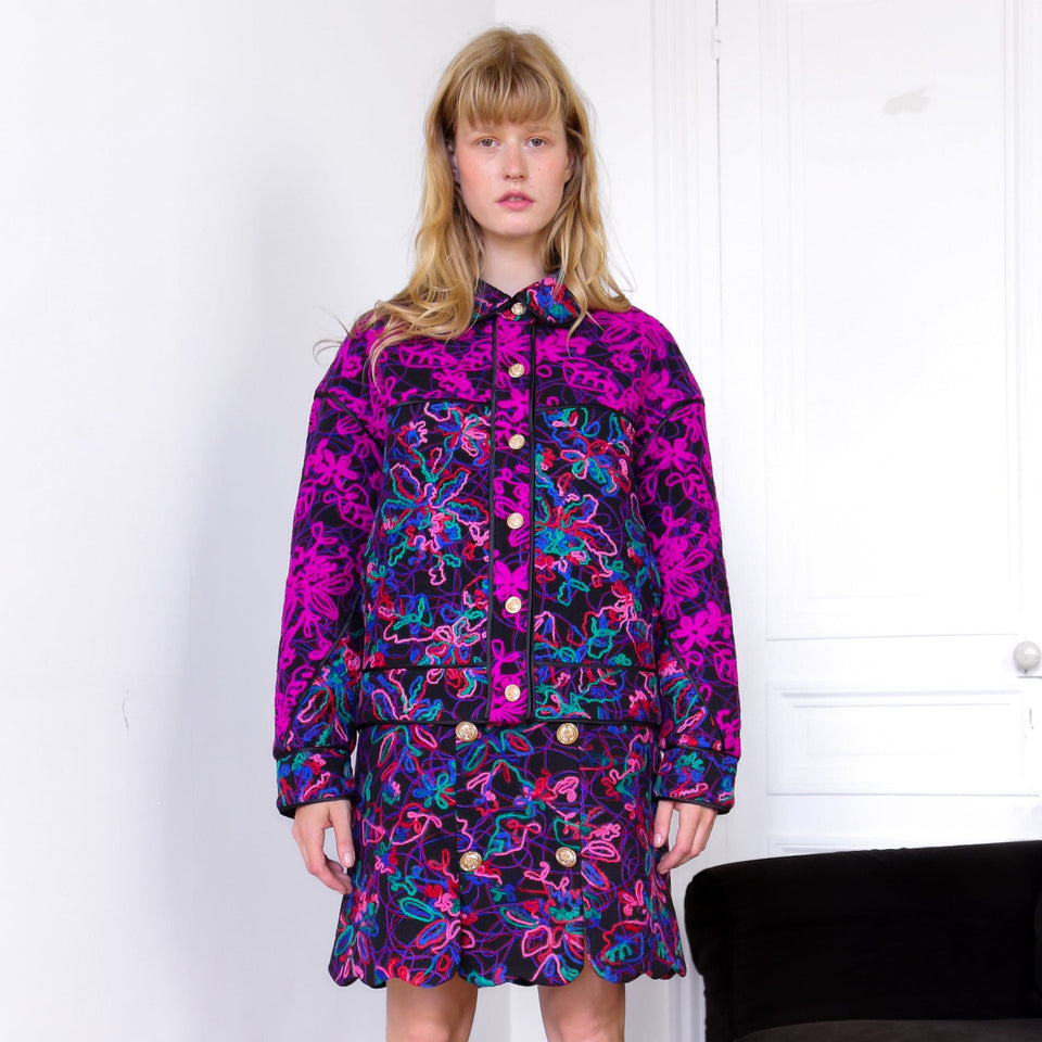 Laura Vita - Veste Nyx Violet Studio | Manteaux et vestes